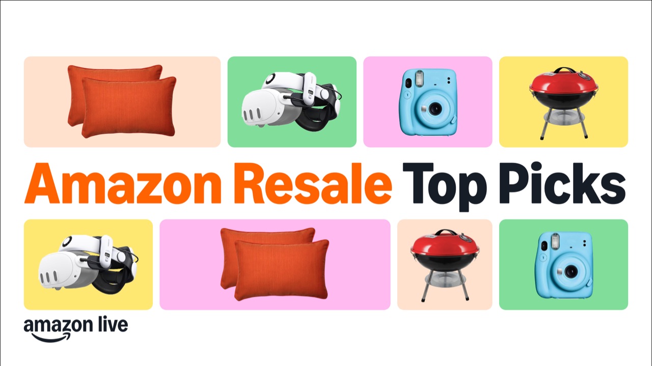 Watch Amazon Resale& Top Picks on Amazon Live