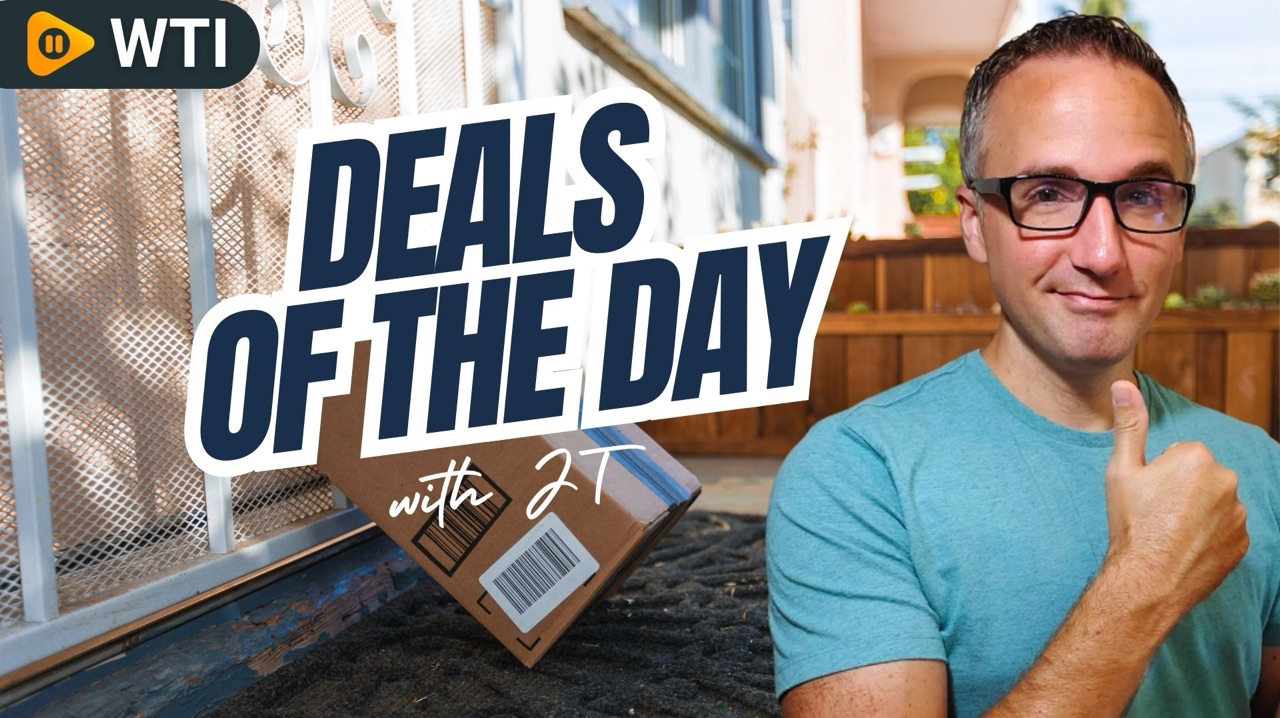 Watch Today’s Top Deals with JT on Amazon Live