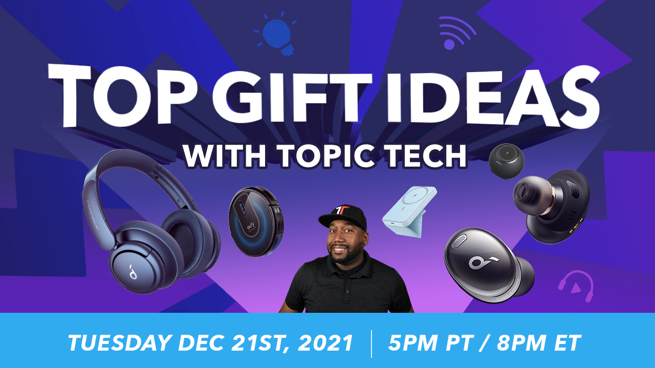 Watch Topic Tech Reveals the Perfect Holiday Gift! 🎁🎄☃️ on Amazon Live