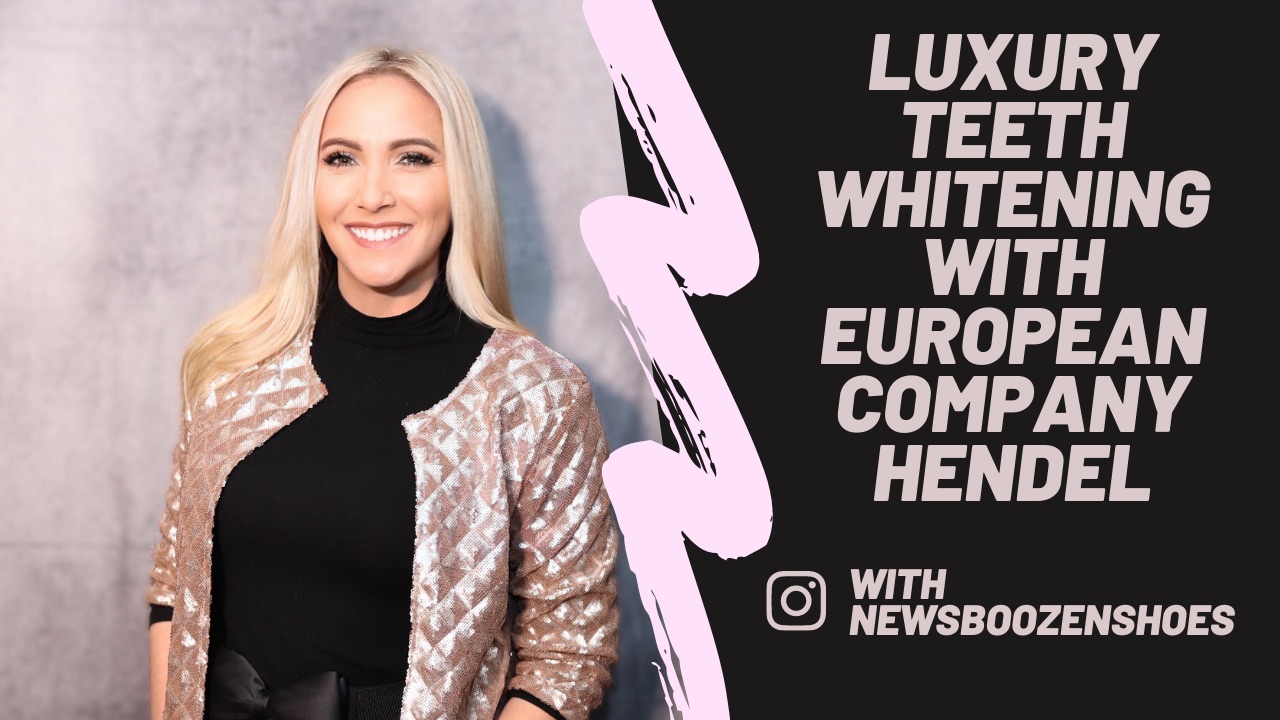 Watch Luxury teeth whitening with European company Hendel on Amazon Live