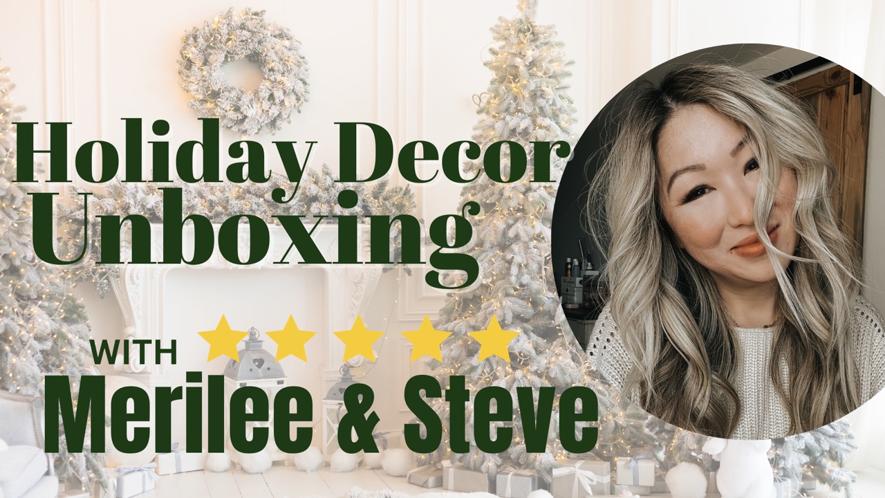 Watch Holiday Decor Unboxing on Amazon Live