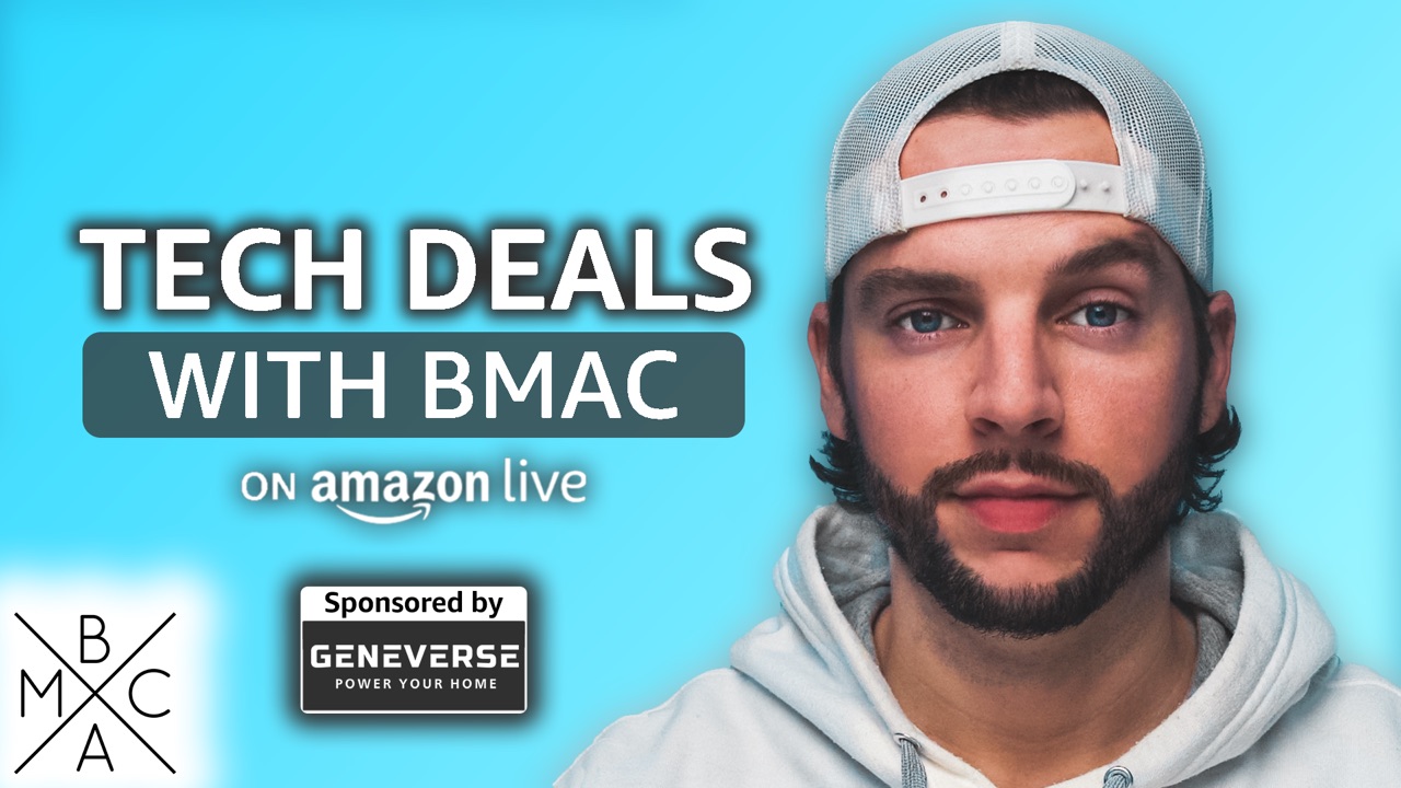 Watch TECH DEALS with BMAC! on Amazon Live
