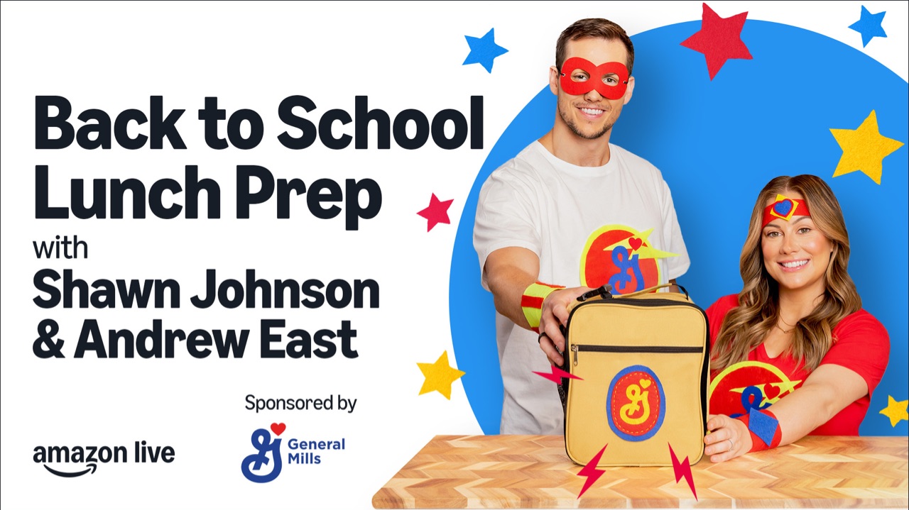 Watch Back to School& Lunch Prep with Shawn Johnson & Andrew East on ...