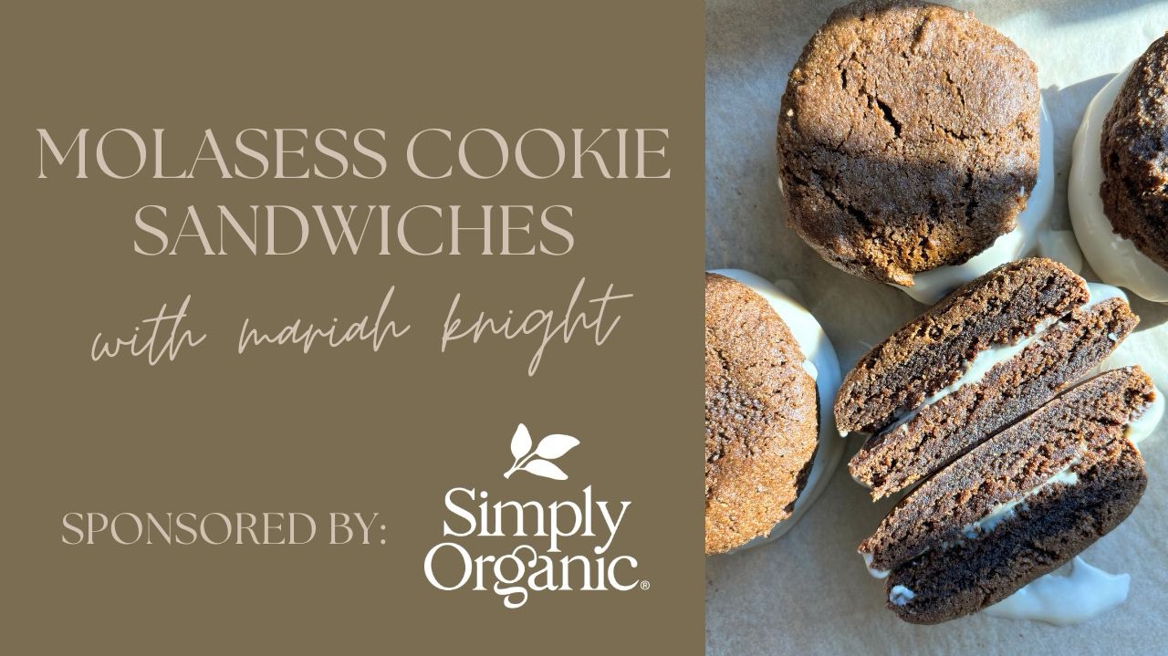 Watch Holiday Baking with Simply Organic! on Amazon Live