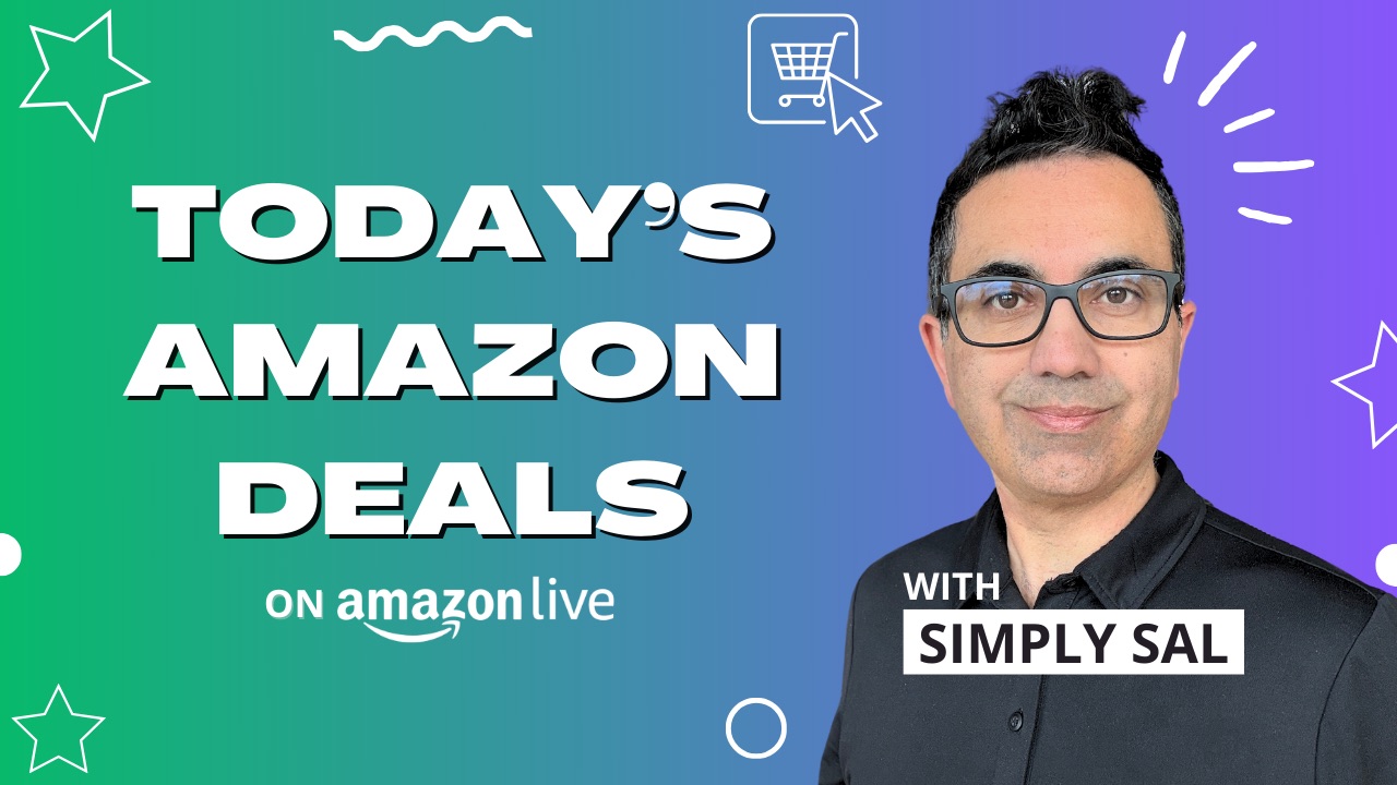 Watch Today’s Best Amazon Deals! 🥳 on Amazon Live