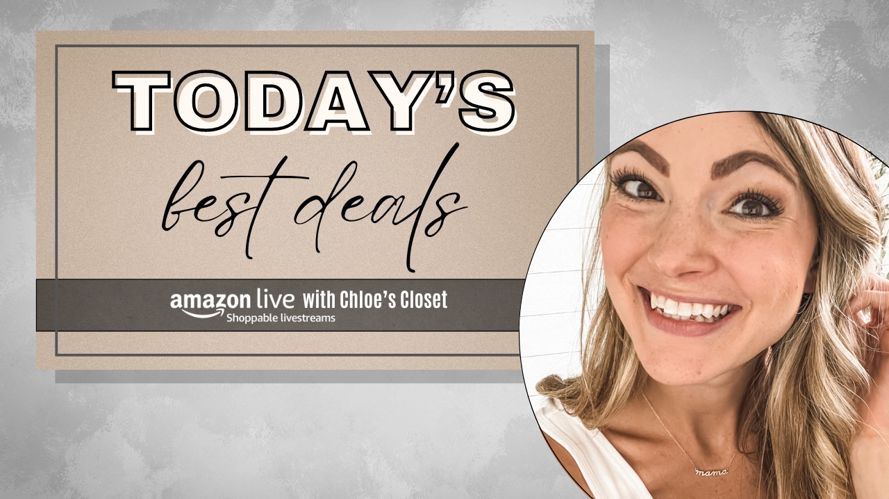 Watch Fashion lightning deals you don’t want to miss!!! 😍 on Amazon Live