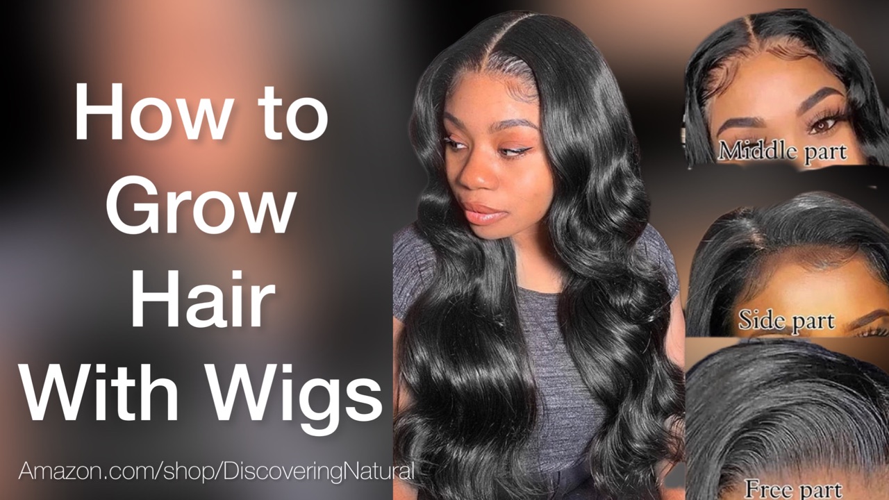 Watch How to Grow Hair Using Wig on Amazon Live