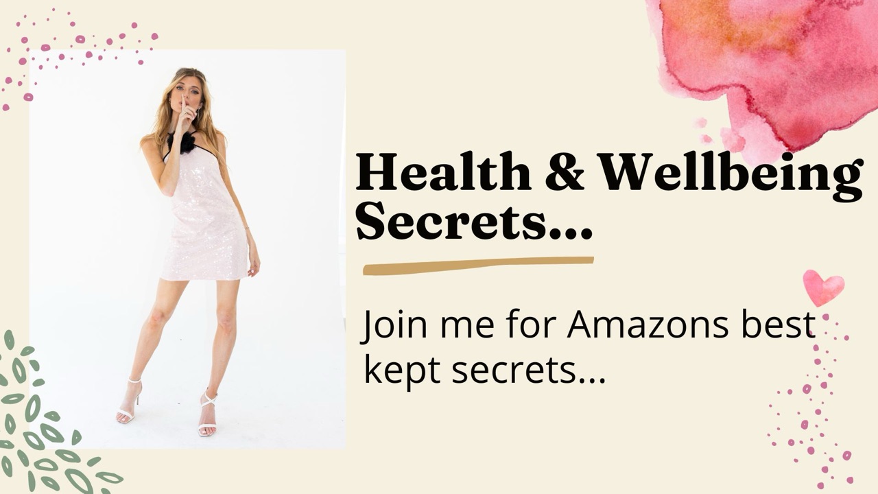 Watch Best kept secrets & Heath & Wellness on Amazon Live
