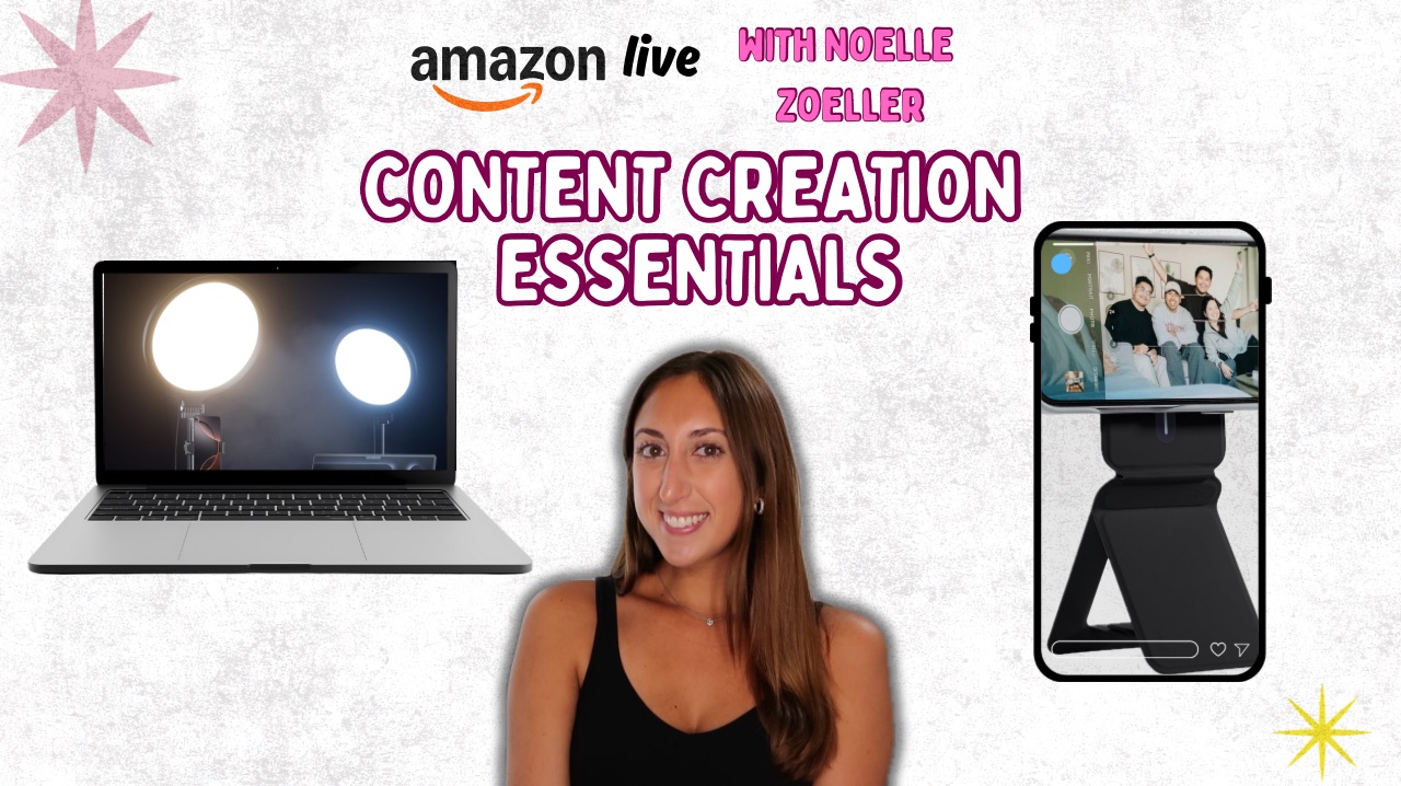 Watch Content creation essentials on Amazon Live