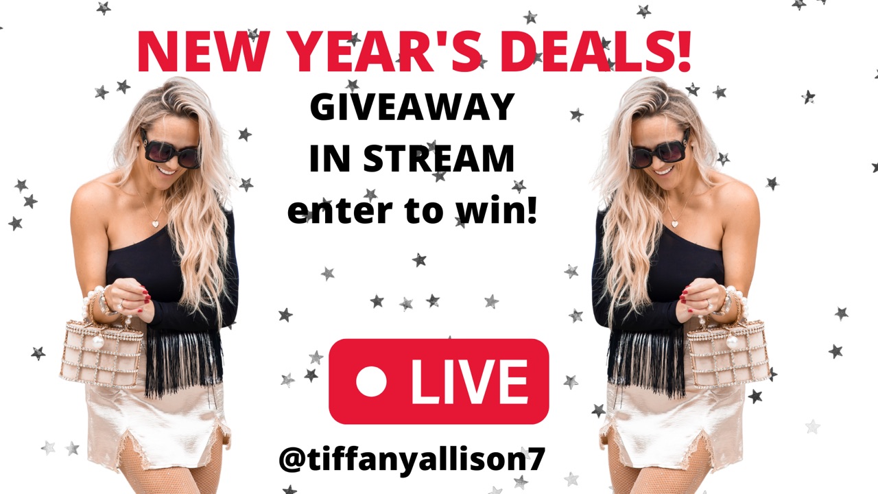 Watch GIVEAWAYS AND DEALS 💖 Tiffanyallison7 on Amazon Live