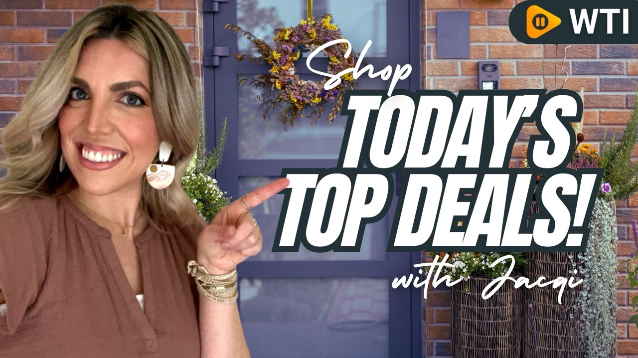 Watch Today’s Top Deals with Jacqi on Amazon Live