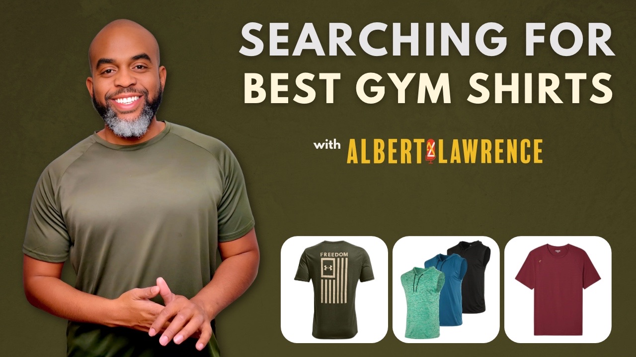 Watch Searching for Best Gym Shirts with Albert Lawrence on Amazon Live