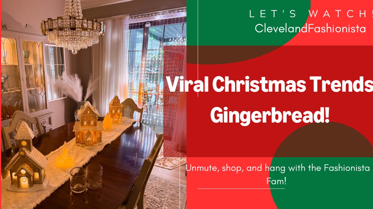 Watch Viral Christmas Trends& Gingerbread! on Amazon Live
