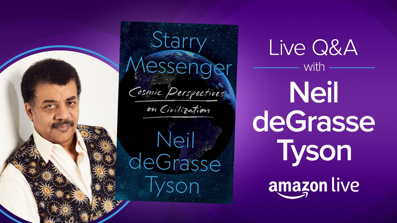 Watch the latest from Amazon Live Books on Amazon Live