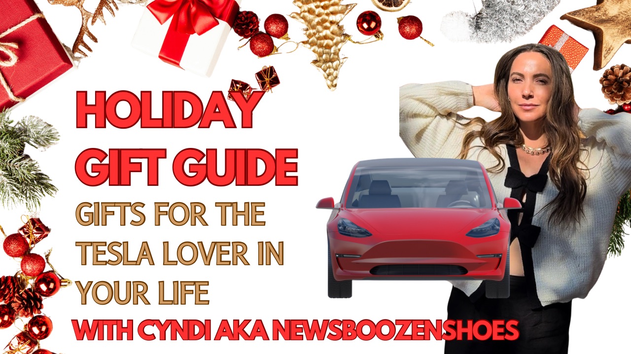 Watch HOLIDAY GIFT GUIDE& Gifts for the Tesla lover on Amazon Live