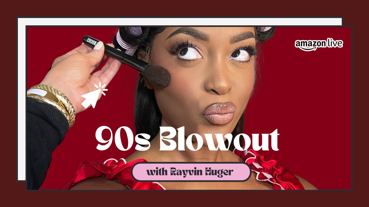 Watch 90s Blowout with Rayvin Huger on Amazon Live
