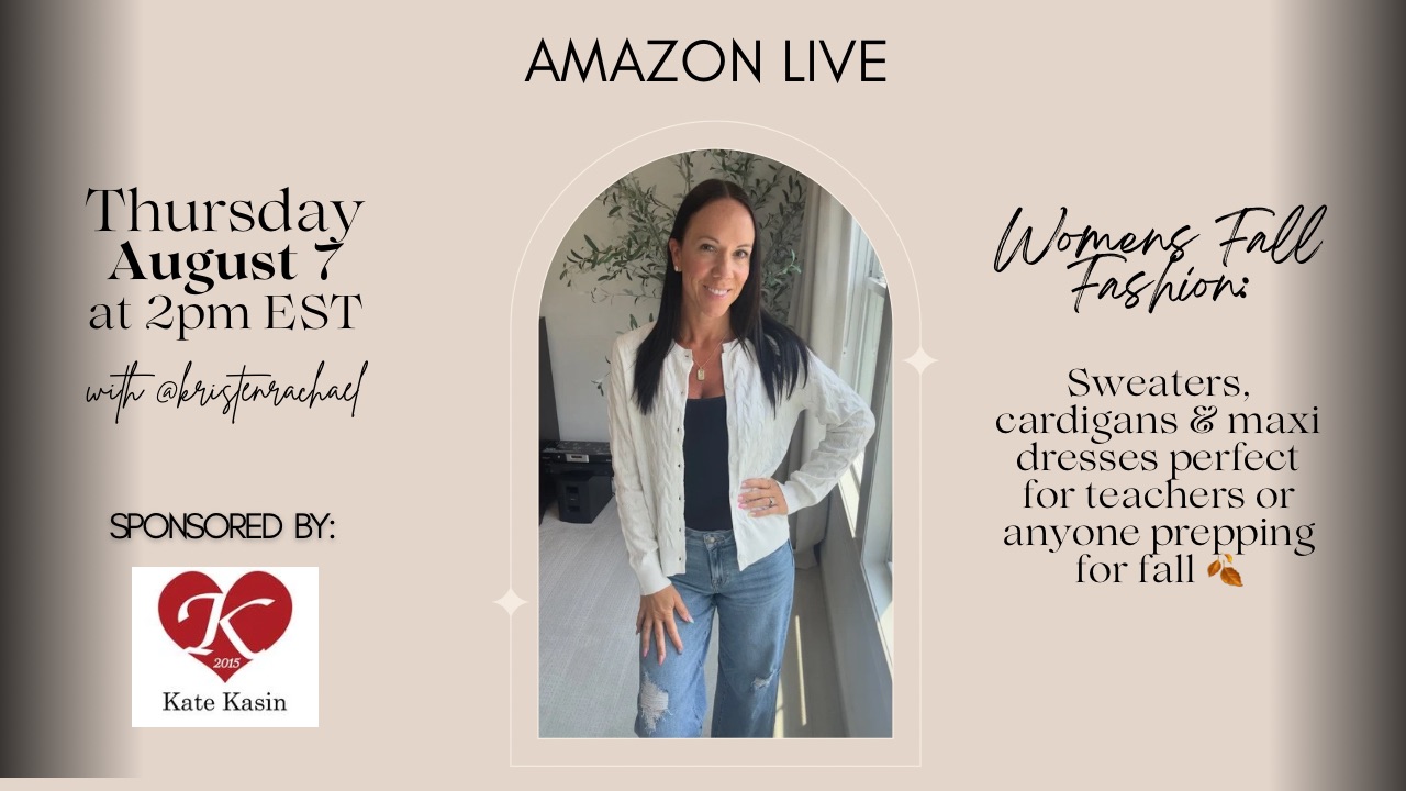 Watch Women’s Fall Fashion Must Haves on Amazon Live