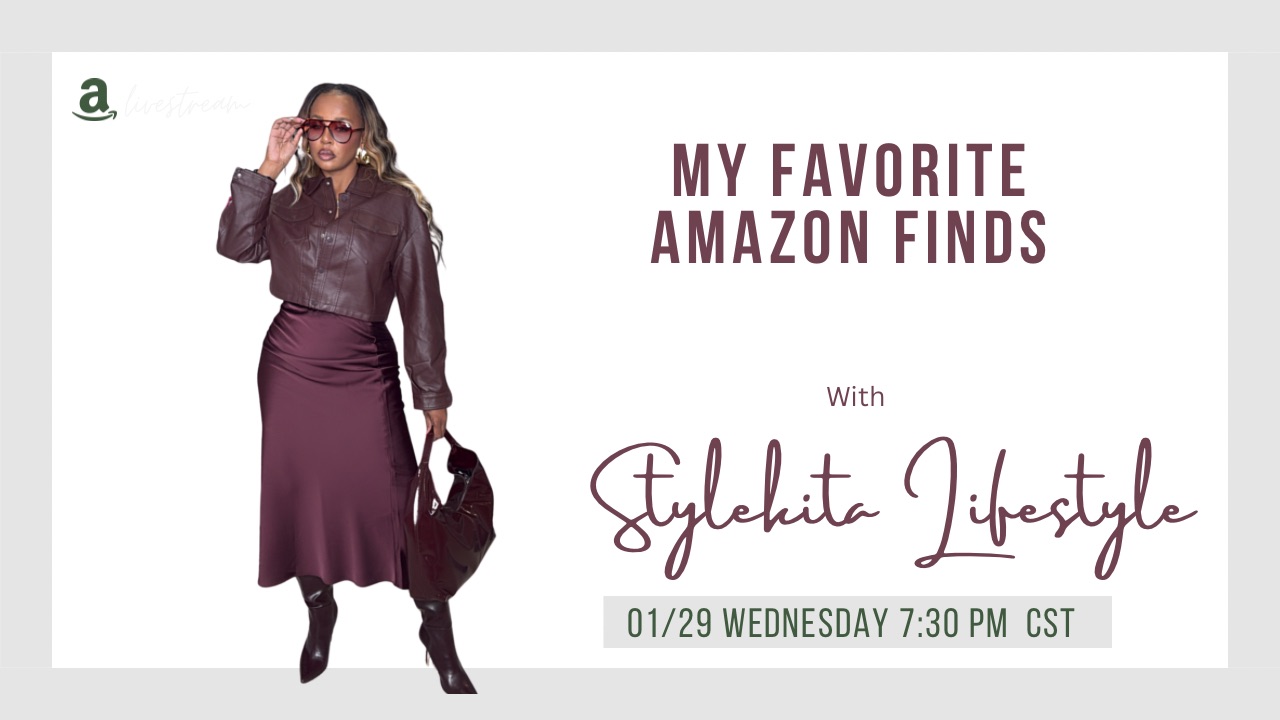 Watch My favorite Amazon Finds on Amazon Live