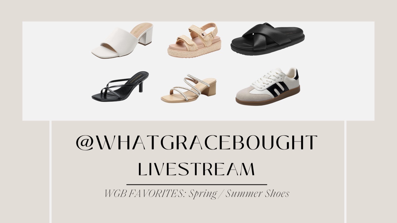 Watch WGB FAVS& spring & summer shoes on Amazon Live