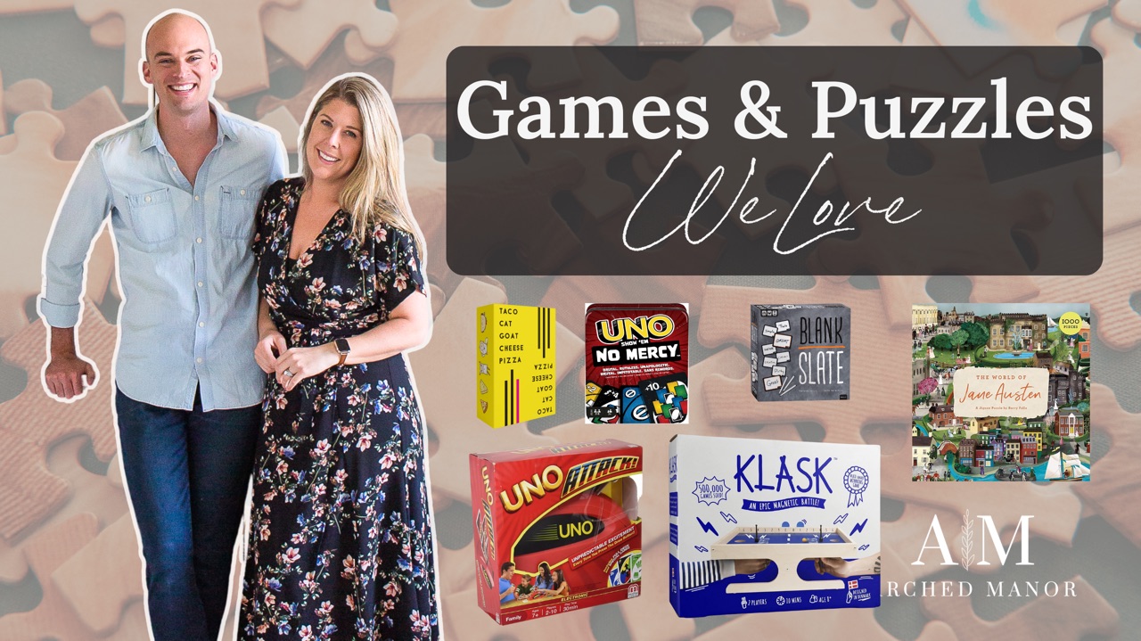 Watch Games and Puzzles We Love with John & Megan on Amazon Live