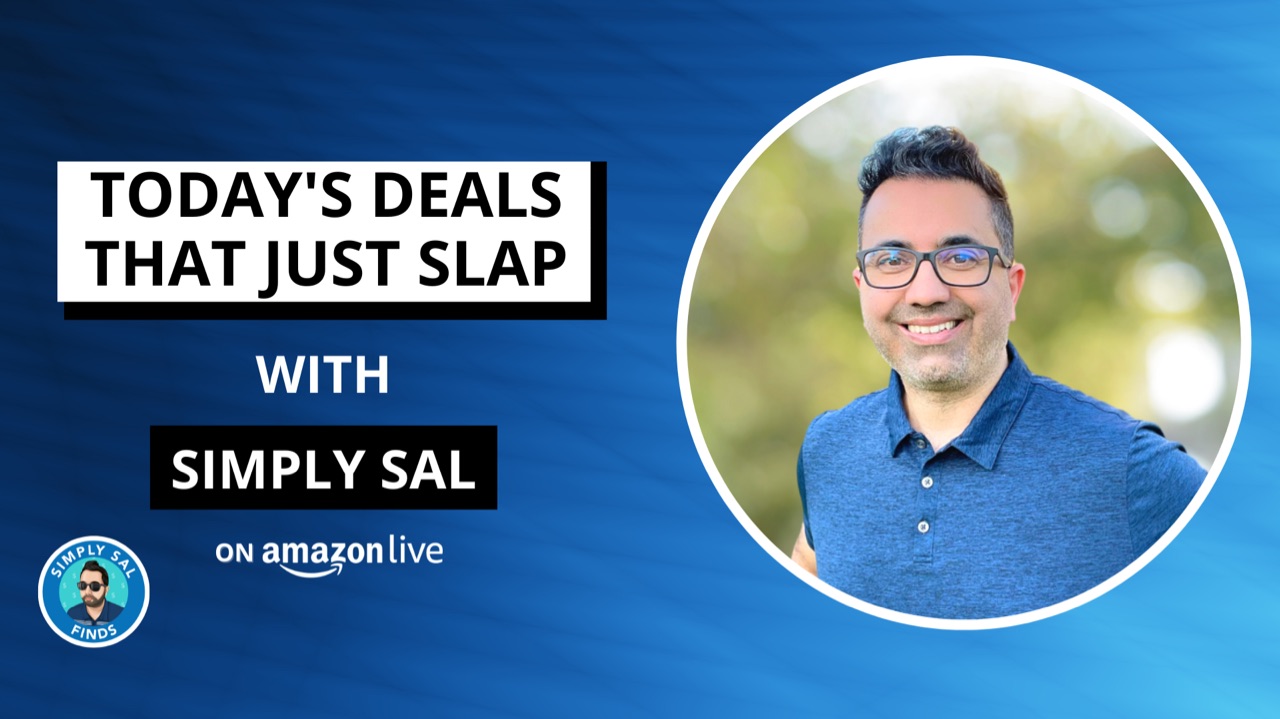 Watch Today’s Deals That Just Slap on Amazon Live