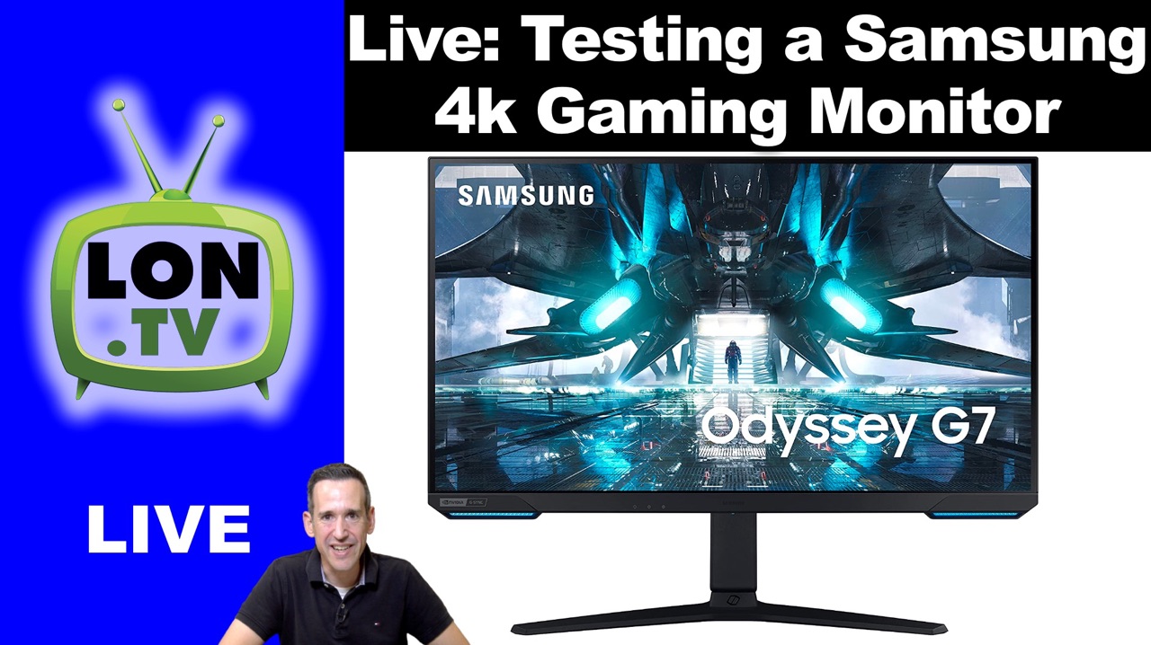 Watch Testing a 4k Samsung Gaming Monitor! on Amazon Live