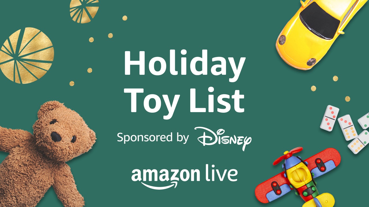 Watch Holiday Toy List on Amazon Live