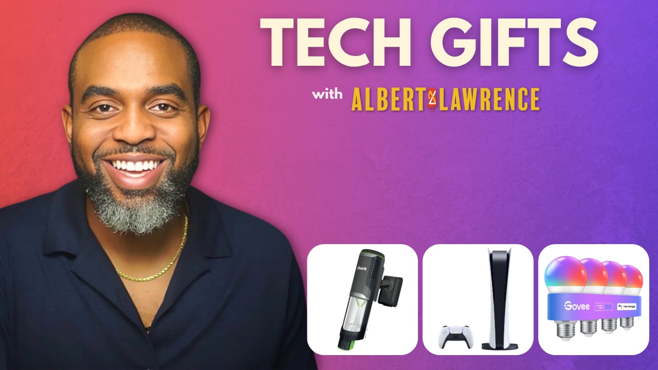 Watch Tech Gifts with Albert Lawrence on Amazon Live