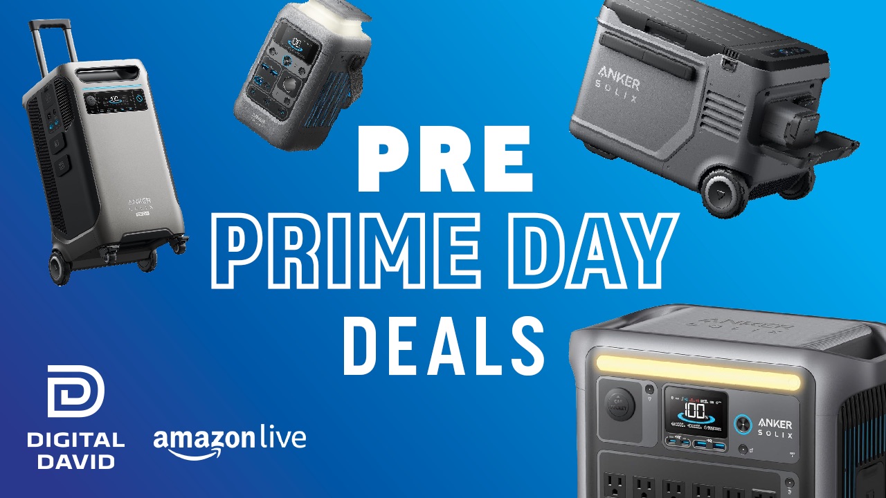 Watch Power Anywhere& Anker SOLIX Portable Power in Action on Amazon Live