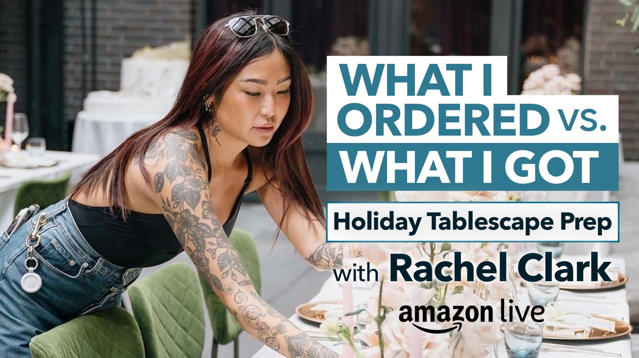 Watch What I Ordered vs. What I Got with Rachel Clark on Amazon Live