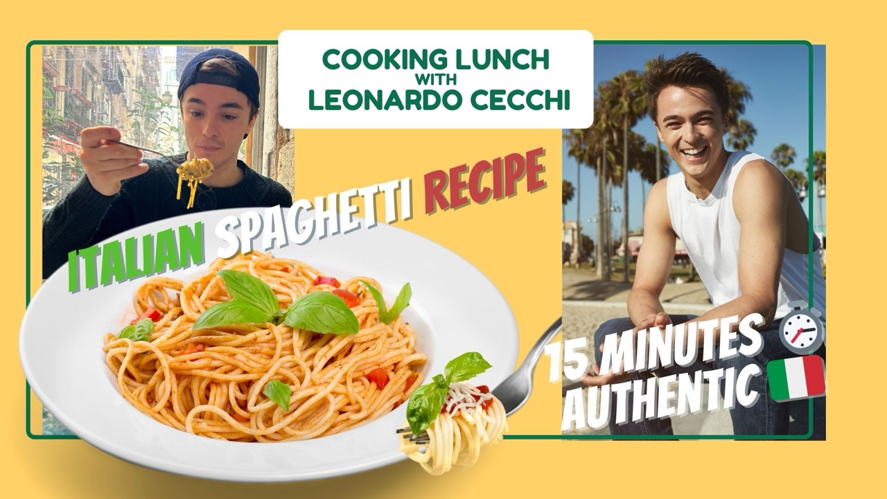Watch Cooking Lunch with Leo on Amazon Live