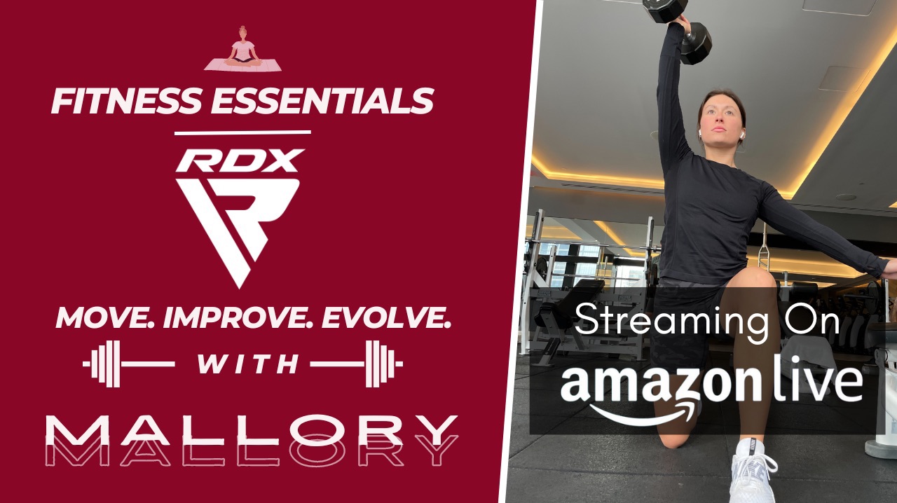 Watch At home workout with RDX! on Amazon Live