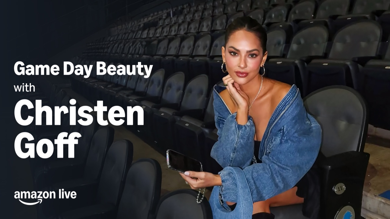 Watch Game Day Beauty with Christen Goff on Amazon Live