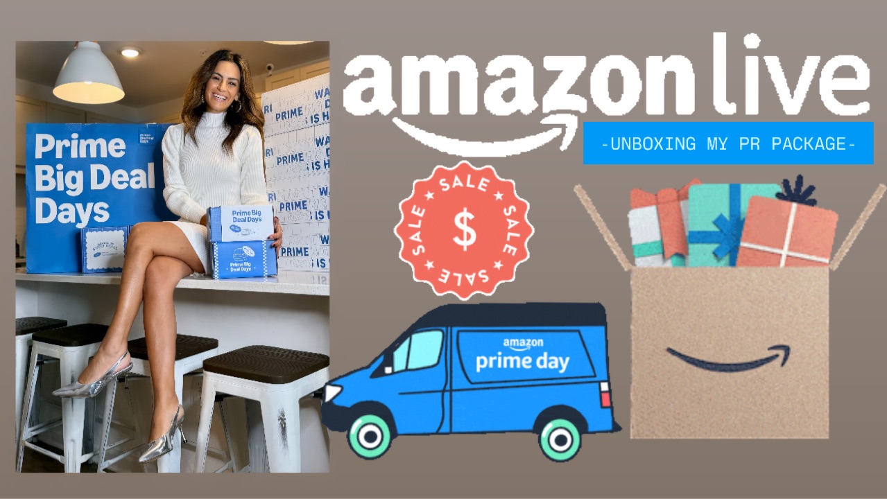 Watch 🎁UNBOXING PRIME PR PACKAGE on Amazon Live