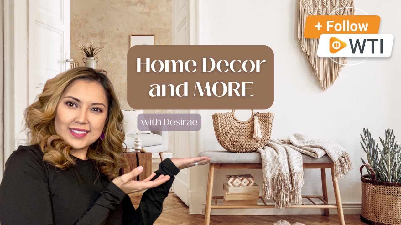 Watch Home Decor and MORE on Amazon Live