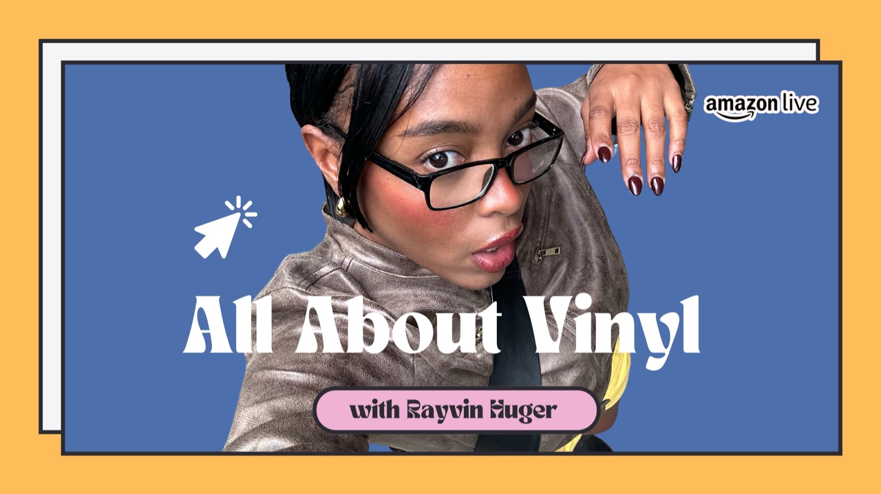 Watch All About Vinyl with Rayvin Huger on Amazon Live
