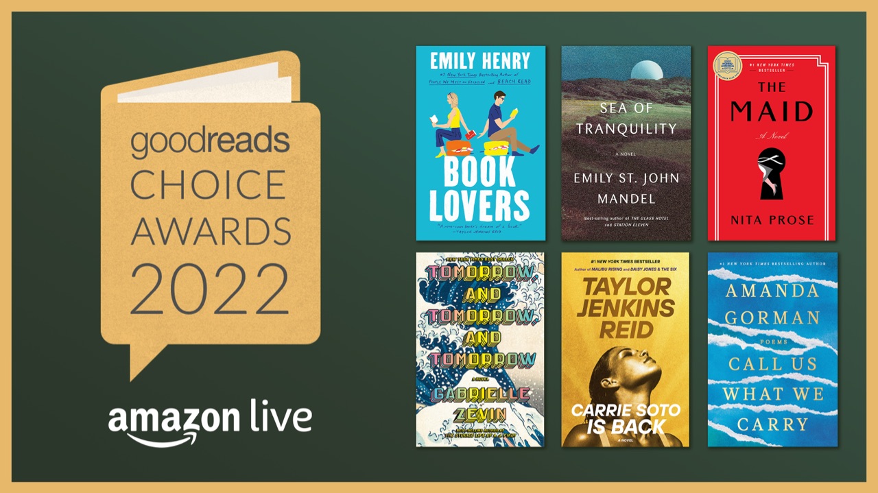 Watch Goodreads Choice Awards Roundup on Amazon Live