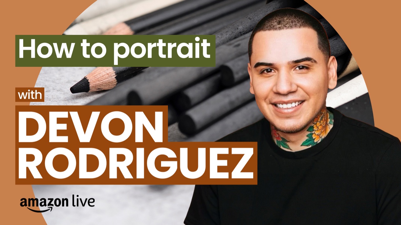 Watch How to Portrait with Devon Rodriguez on Amazon Live