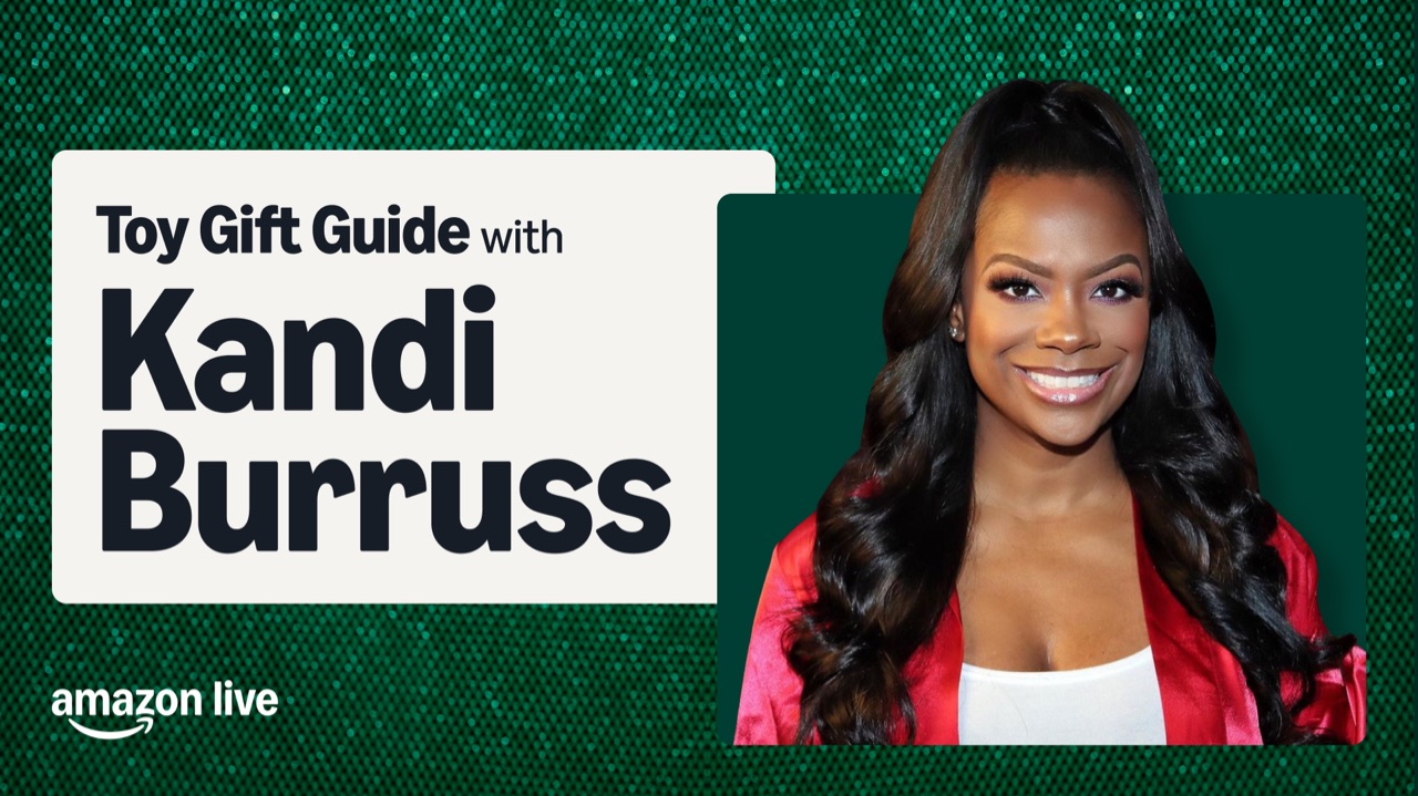 Watch Toy Gift Guide with Kandi Burruss on Amazon Live