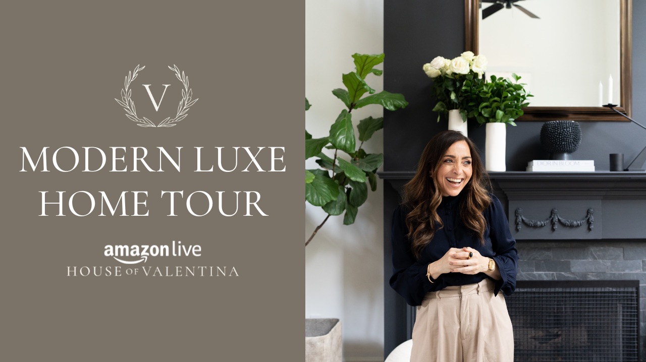 Watch Modern Luxe Home Tour | LIVE on Amazon Live
