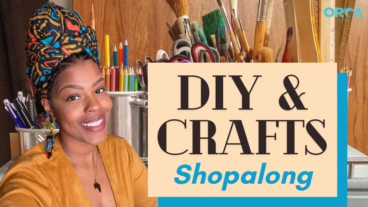 Watch DIY & Crafts Shopalong on Amazon Live