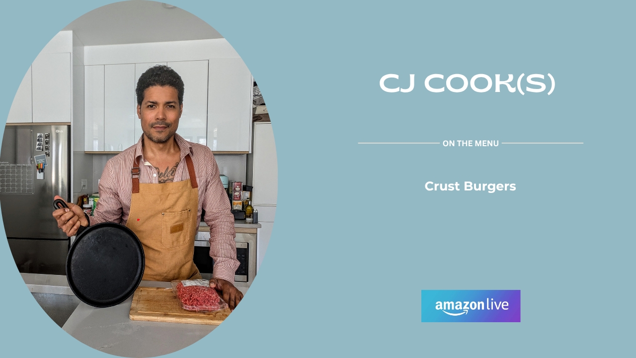 Watch Crust Burgers on Amazon Live