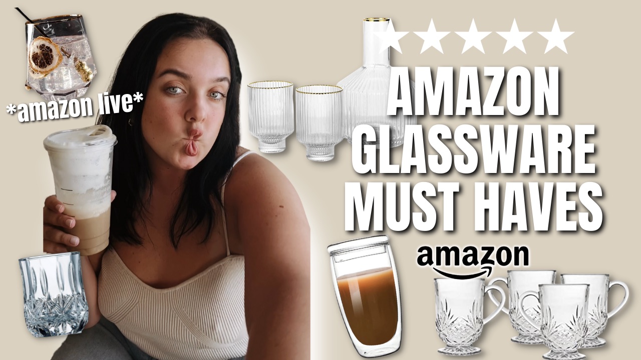 Watch Amazon Glassware Must Haves on Amazon Live
