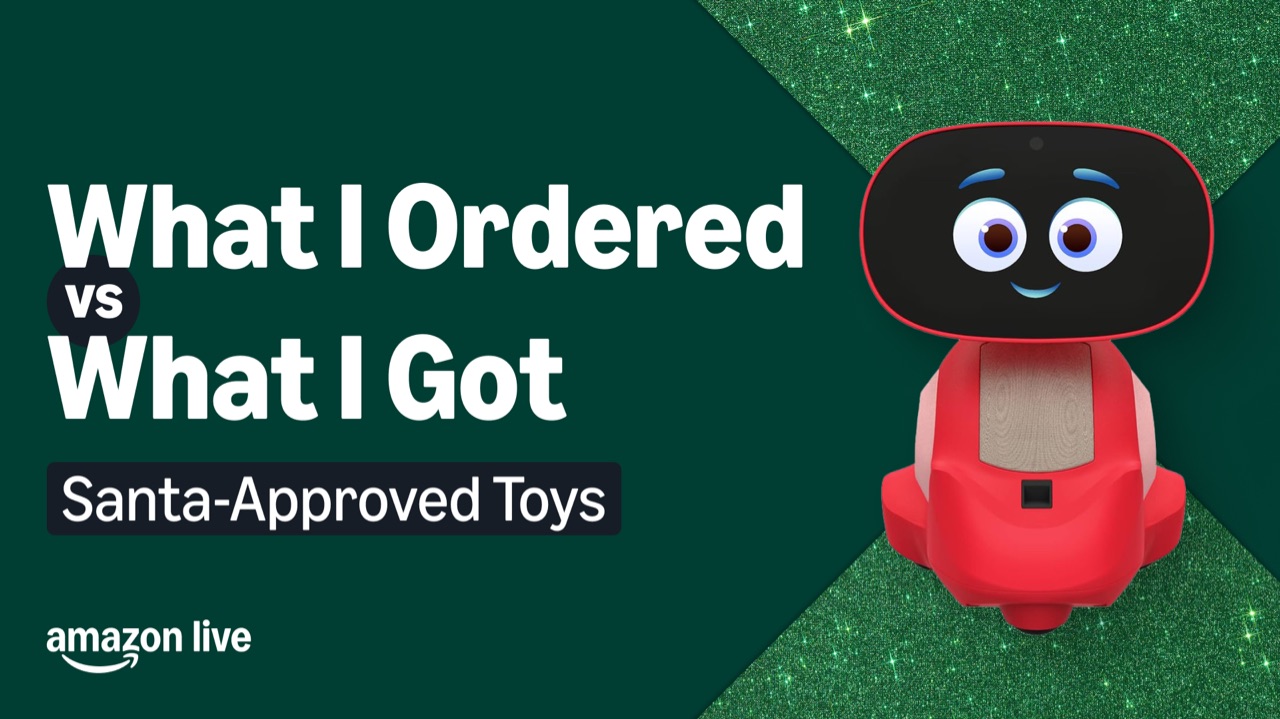 Watch What I Ordered vs. What I Got& Santa Approved Toys on Amazon Live