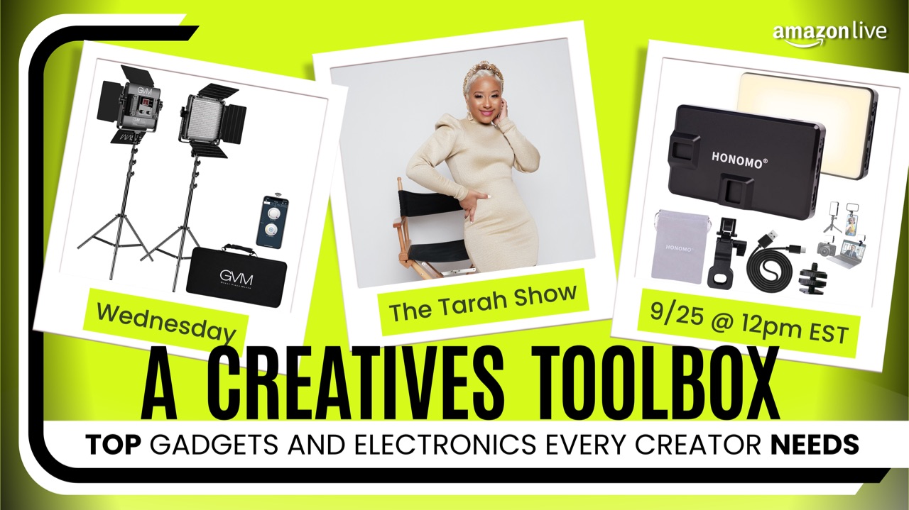 Watch A Creatives Toolbox on Amazon Live