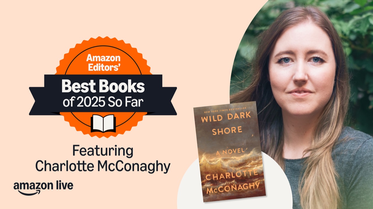 Watch the latest from Amazon Live Books on Amazon Live