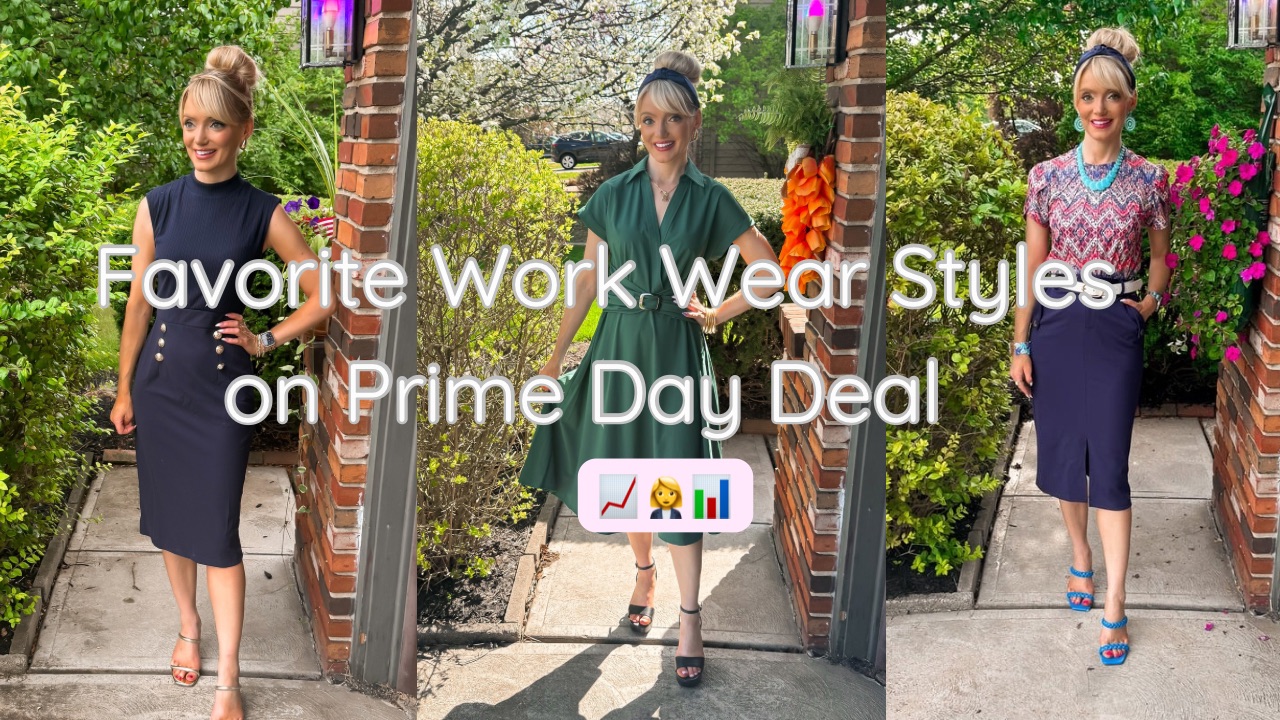 Watch Favorite Work Wear Styles on Prime Day Deal on Amazon Live