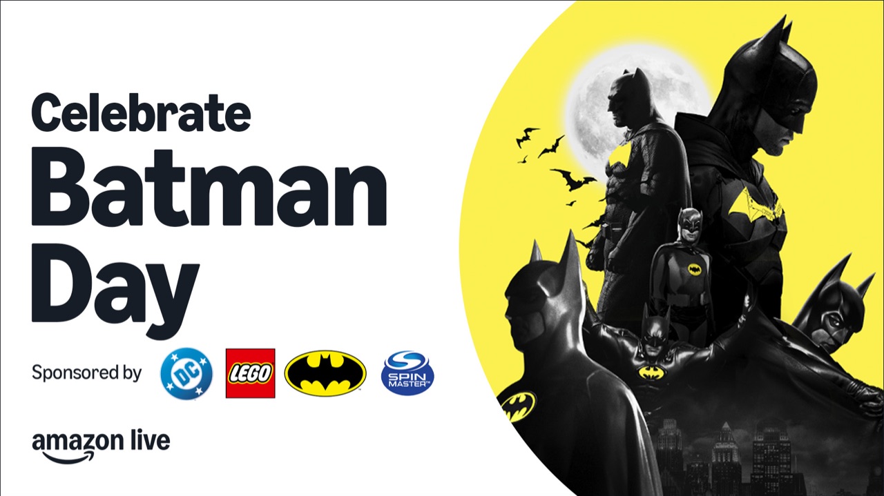 Watch Celebrate Batman Day on Amazon Live