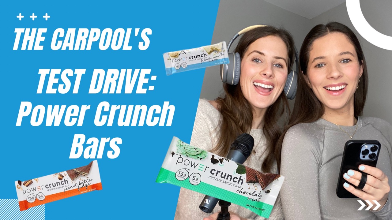 Watch Carpool Test Drive Great 8 of Power Crunch Bars on Amazon Live