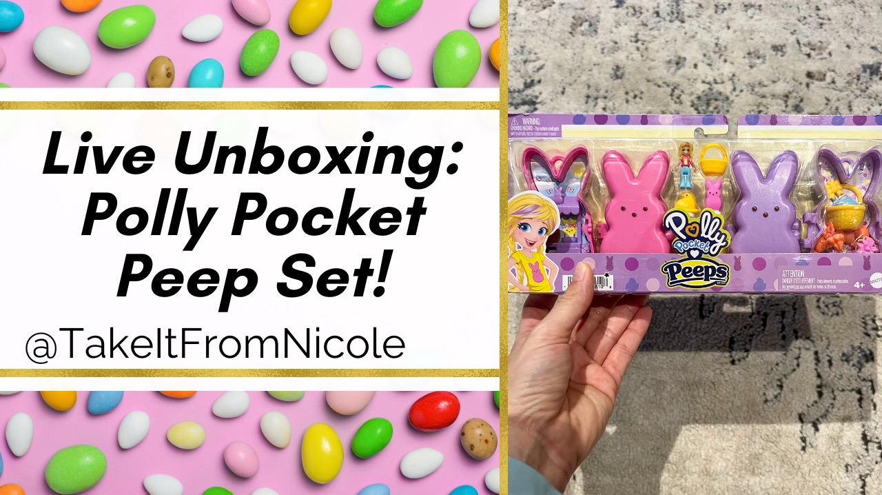 Watch Live Unboxing! Polly Pocket x Peeps on Amazon Live